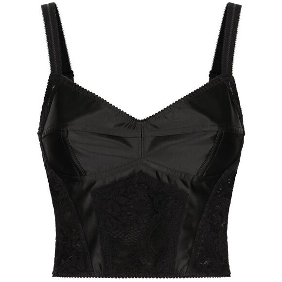 Dolce & Gabbana | Tops | Elegant Corset Bustier Top | Poshmark